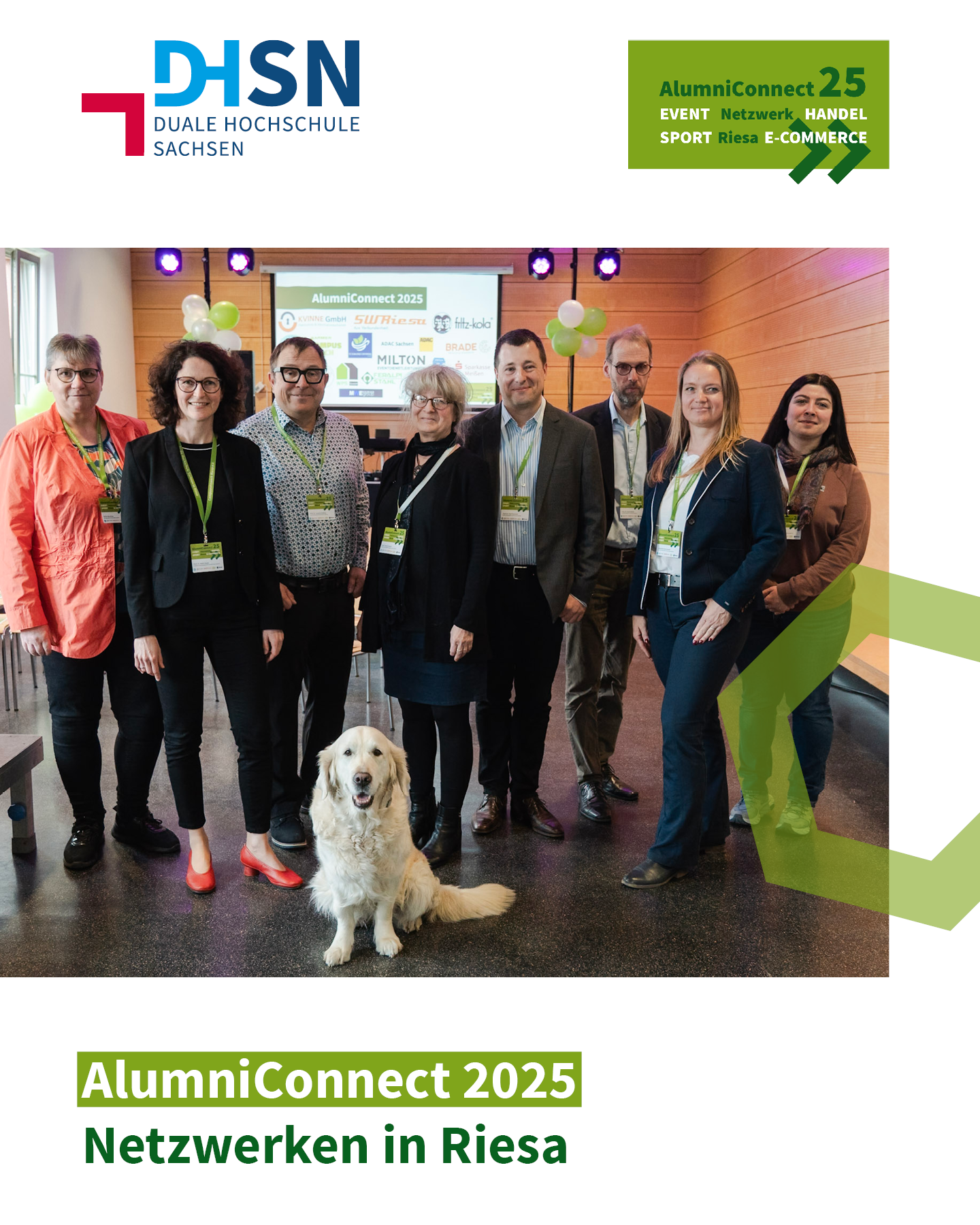 Duale Hochschule Sachsen: AlumniConnect 2025 am Campus Riesa